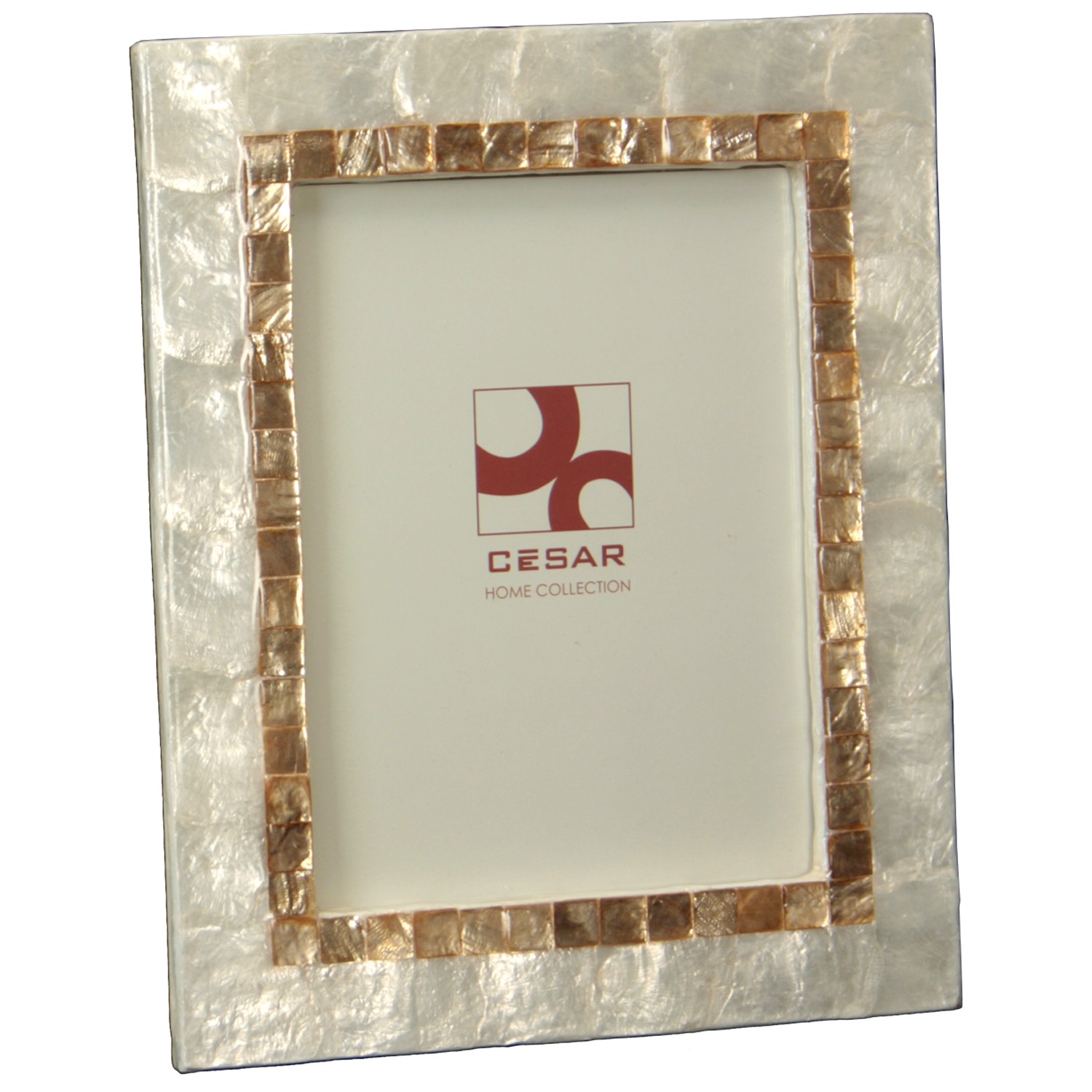 Mother Of Pearl Photo Frame - 20x25cm- - Exclusivas Camacho S.L.