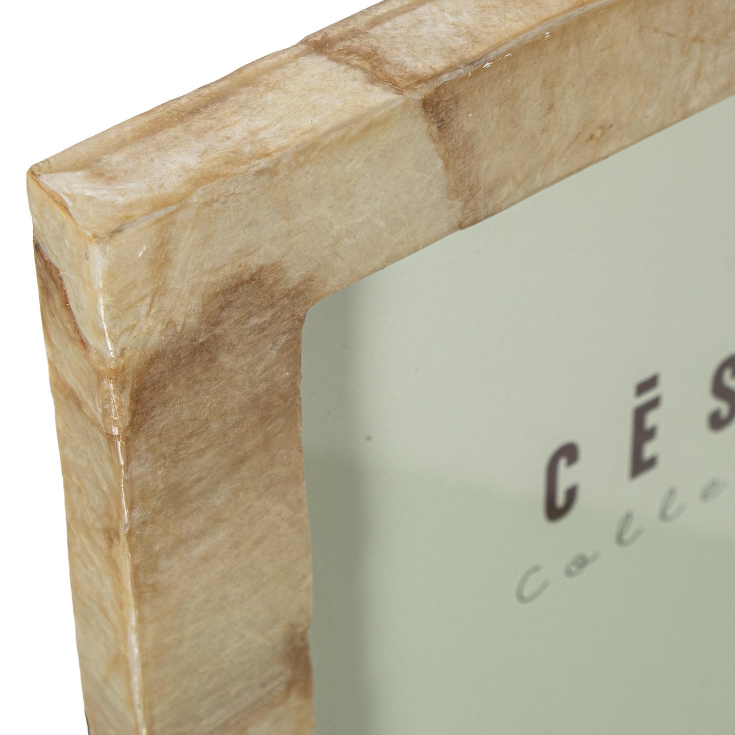 Toasted Mother Of Pearl Photo Frame - 13x18cm- - Exclusivas Camacho S.L.